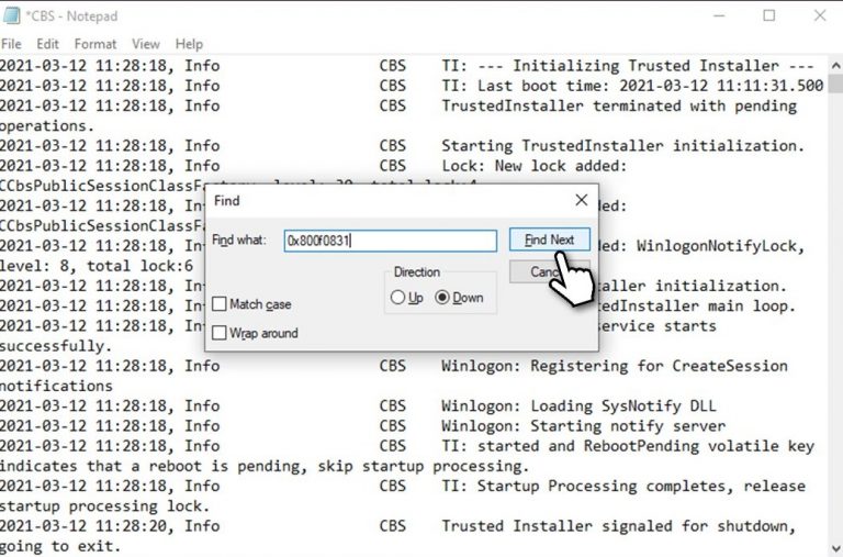 How to fix Windows Update error 0x800f0831 in Windows 10 – Techs & Gizmos