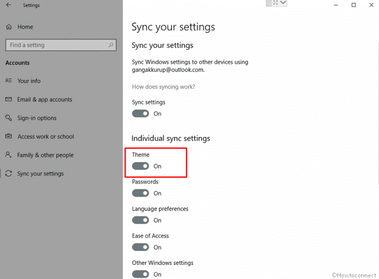 How do I Sync my settings in Windows 10 [Steps] – Techs & Gizmos